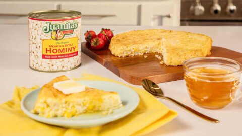 Hominy Pan de Elote | Juanita's Foods