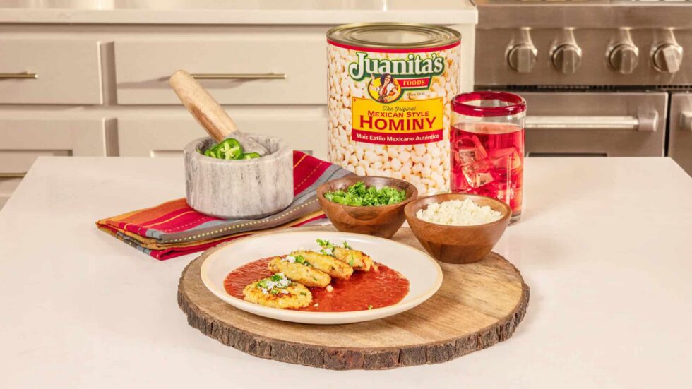 Hominy Tortitas a la Mexicana | Juanita's Foods