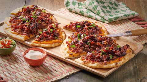Ultimate Brisket Flatbread | Juanita's Foods